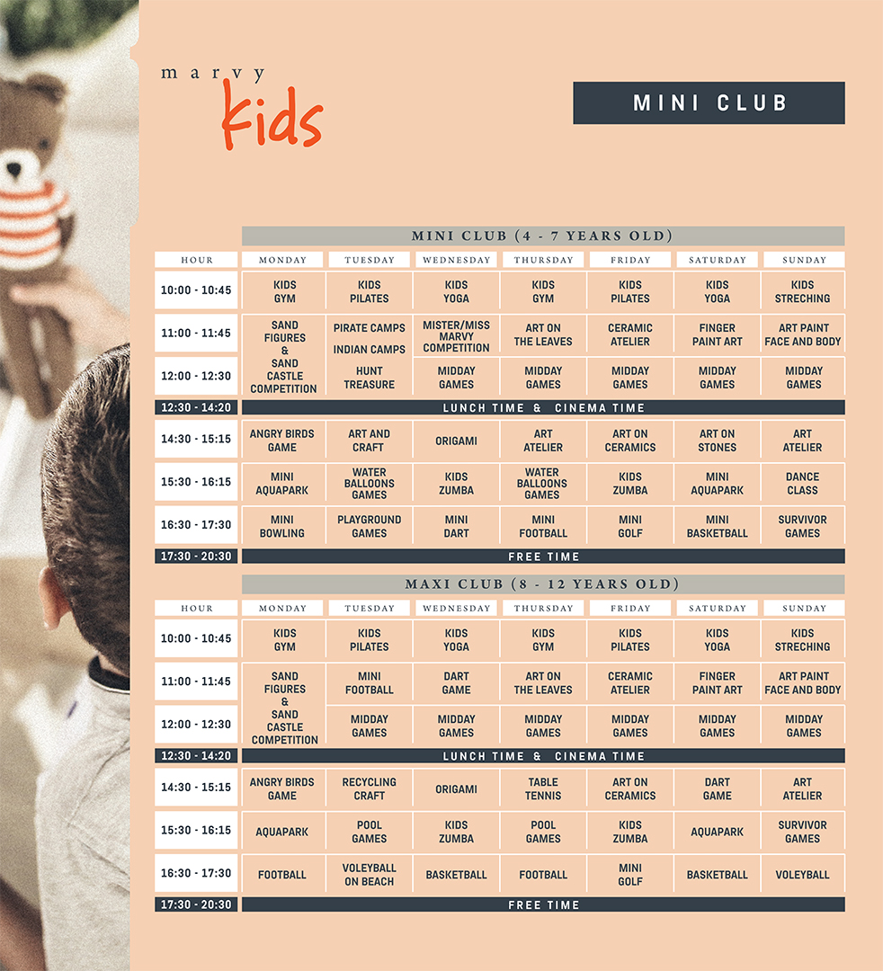 Kids&Youngster Club I Club Marvy